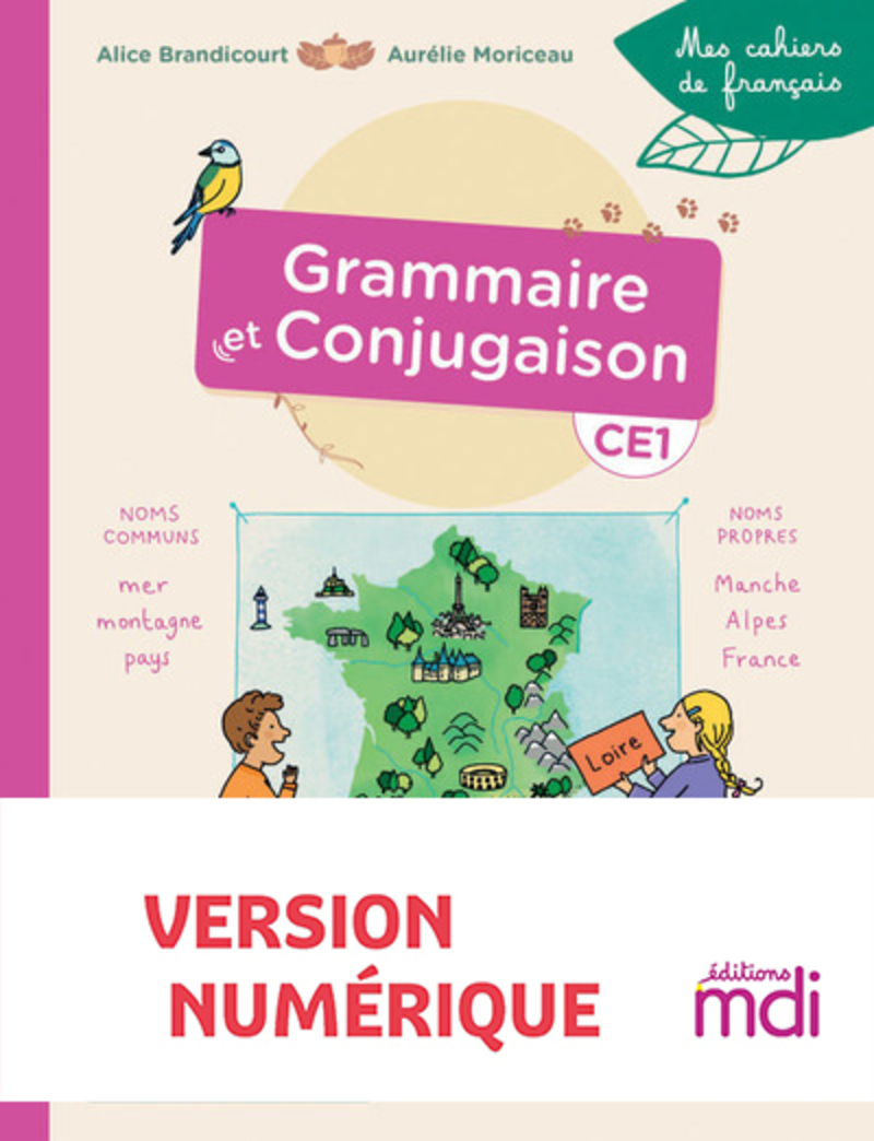 Mes cahiers de Français - Cahier Grammaire-Conjugaison CE1 - numérique ...