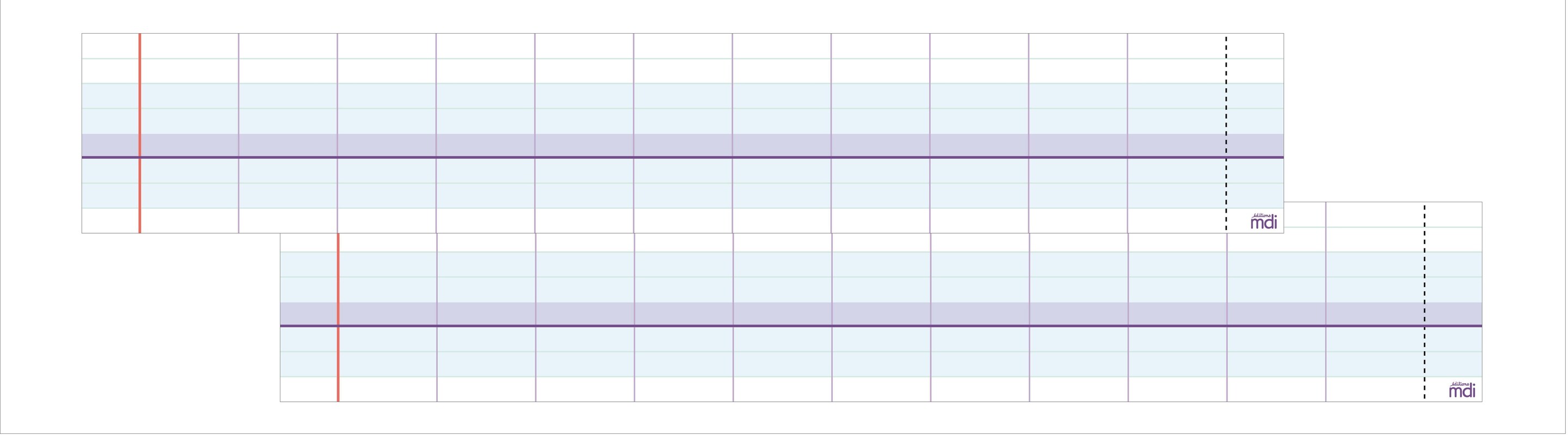 Les bandes lignées Gurvan | Éditions MDI