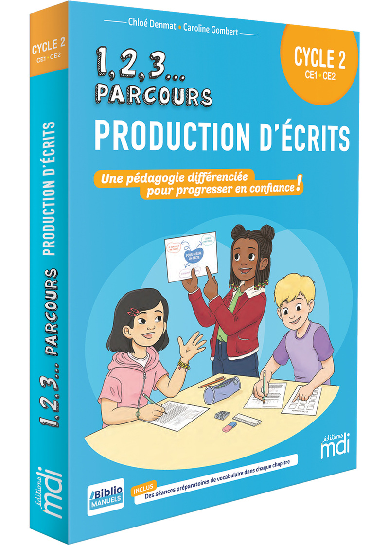 1, 2, 3... Parcours - Production d'écrits CE | Éditions MDI