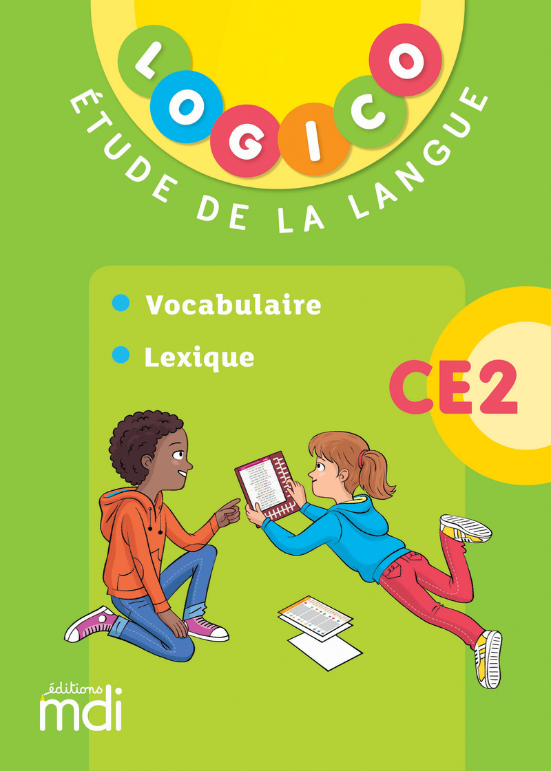 Pochette Logico Vocabulaire Lexique CE2 | Éditions MDI