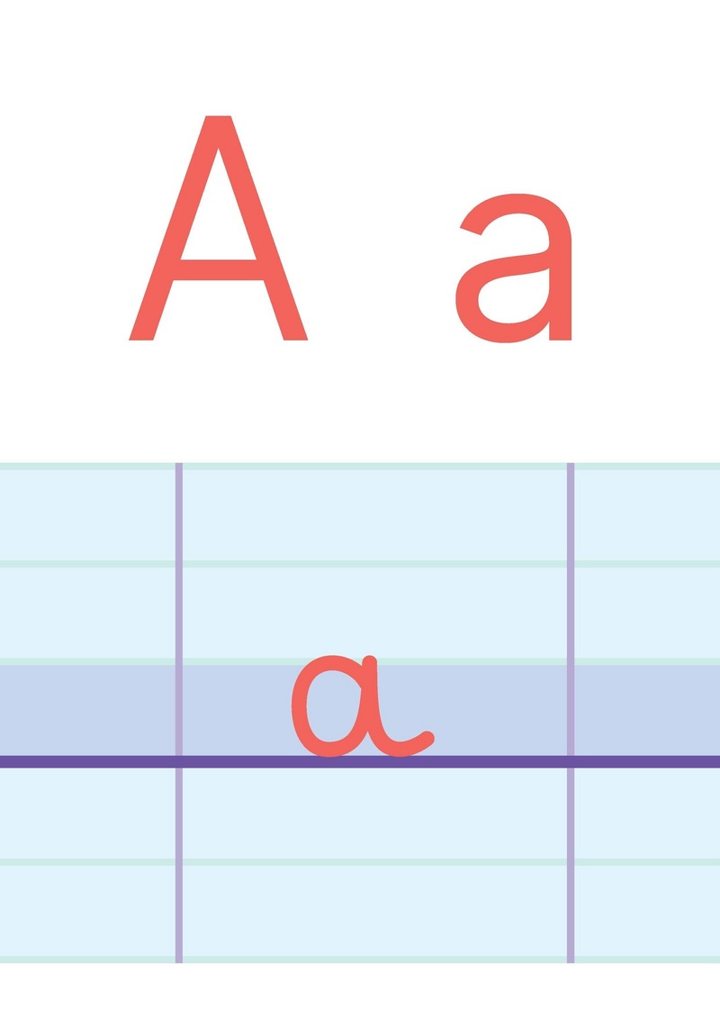 Affiches des lettres de l'alphabet | Éditions MDI